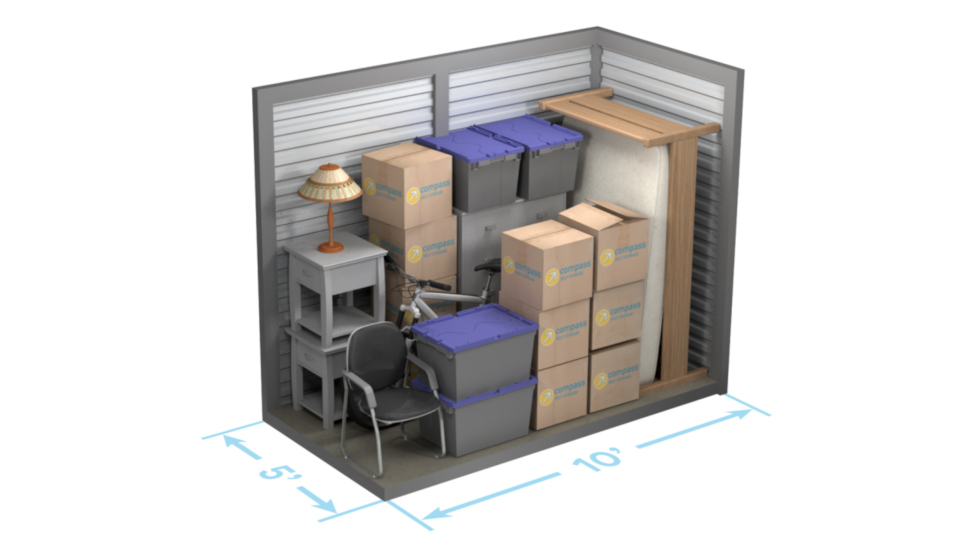 Unit Size Guide - Compass Self Storage